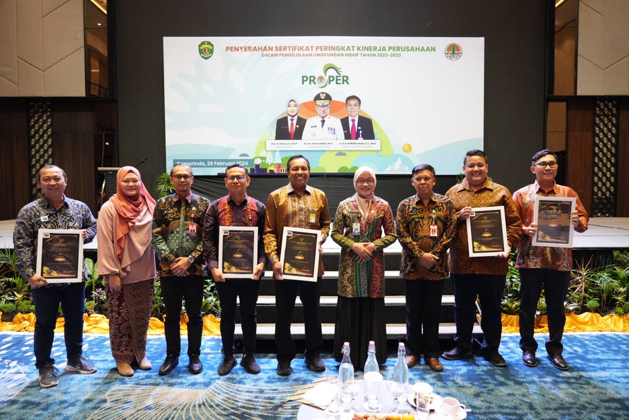 Berikan Proper, 9 Perusahaan Raih Peringkat Emas