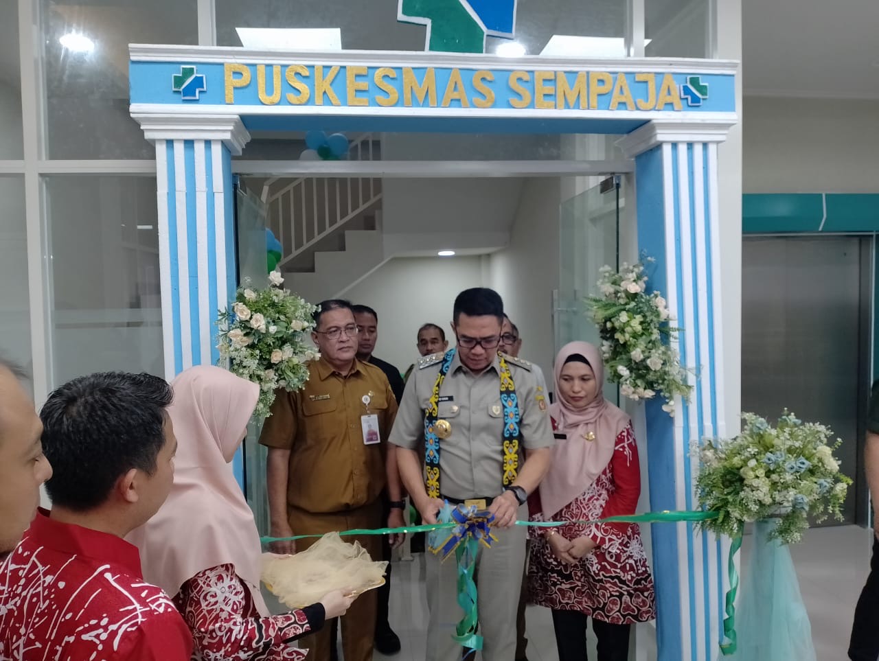 Wali Kota Samarinda Resmikan Gedung Baru Puskesmas Sempaja